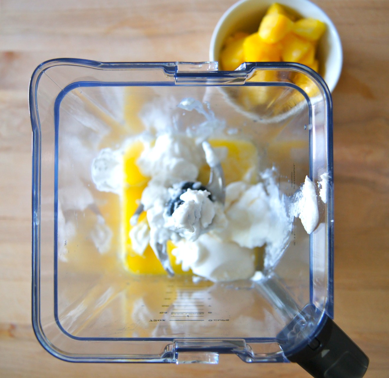 Mango Coconut Dreamsicle Pops