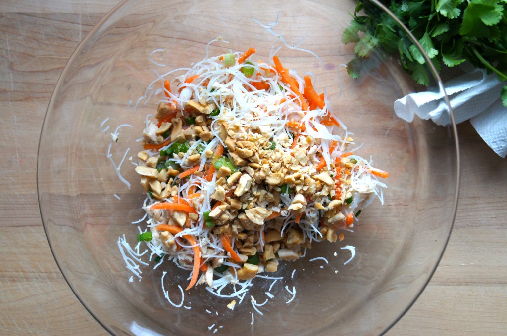 Asian Chicken Salad Spring Rolls